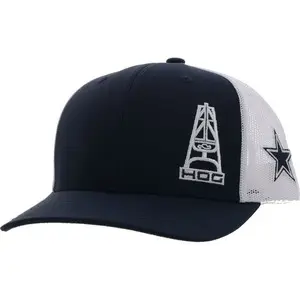 HOOEY Dallas Cowboys Hog Trucker Snapback Hat - Navy