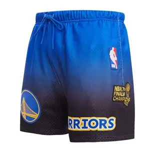 PRO STANDARD Golden State Warriors Ombre Mesh Shorts - Royal