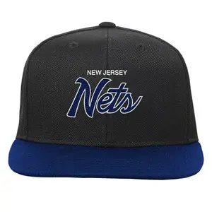 Mitchell & Ness Youth New Jersey Nets Team Script Snapback Hat