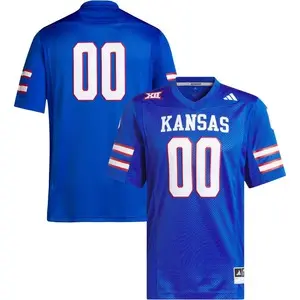 Adidas 00 Kansas Jayhawks Premier Football Jersey - Royal