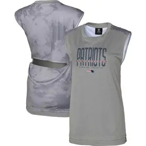 OUTERSTUFF New England Patriots No Sweat Tank Top - Gray