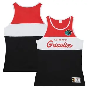 Mitchell & Ness Vancouver Grizzlies Special Script Tank Top - Black