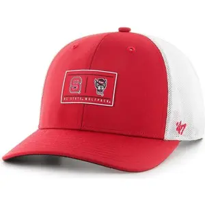 '47 Nc State Wolfpack Bonita Brrr Hitch Adjustable Cap - Red