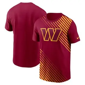 Nike Washington Commanders Yard Line Fashion Asbury T-shirt - Burgundy