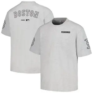 PLEASURES Boston Red Sox Team T-shirt - Gray
