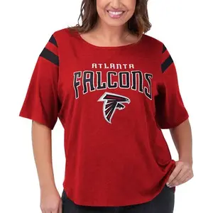 G-III 4HER BY CARL BANKS Atlanta Falcons Linebacker T-shirt - Red