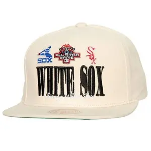 Mitchell & Ness Chicago White Sox Reframe Retro Snapback Hat - Cream