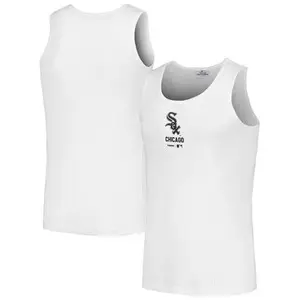 PLEASURES Chicago Sox Two-pack Tank Top - White