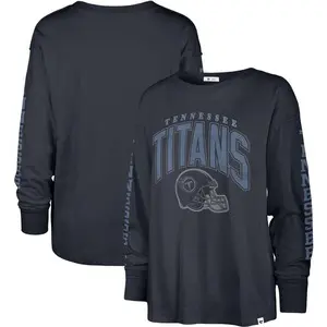 '47 Tennessee Titans Tom Cat Lightweight Long Sleeve T-shirt - Navy