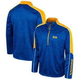 COLOSSEUM Ucla Bruins Marled Half-zip Jacket - Blue