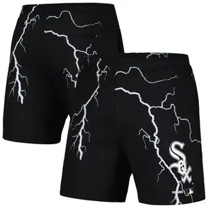 PLEASURES Chicago White Sox Lightning Shorts - Black