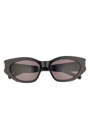 Saint Laurent Cat Eye Sunglasses - Black Black Black
