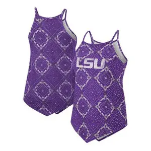 COLOSSEUM X WRANGLER Lsu Tigers Bandana Tank Top - Purple