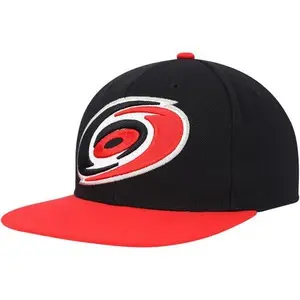 Mitchell & Ness Carolina Hurricanes Core Team Ground 2.0 Snapback Hat - Black