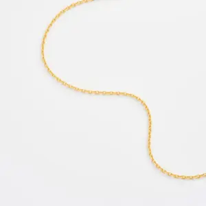 7879 Wide Diamond Cut Cable Chain Necklace