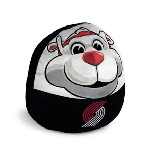 PEGASUS HOME FASHIONS Portland Trail Blazers Plushie Mascot Pillow - Black