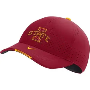 Nike Iowa State Cyclones 2022 Sideline Classic99 Swoosh Performance Flex Hat - Cardinal
