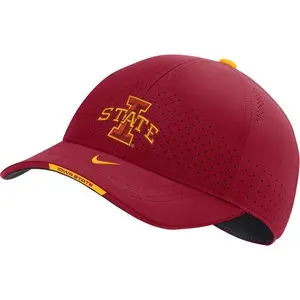 Nike Iowa State Cyclones 2023 Sideline Legacy91 Performance Adjustable Hat - Crimson