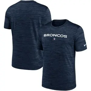 Nike Denver Broncos Velocity Performance T-shirt - Navy