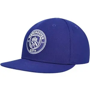 FAN INK Manchester City America's Game Snapback Hat - Royal
