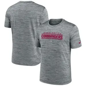 Nike Washington Commanders Velocity Performance T-shirt - Gray