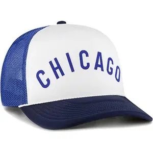 '47 Chicago Cubs Foam Front Trucker Snapback Hat By