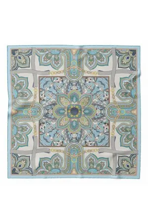 ELIZABETTA Francescasilk Bandana - Aqua