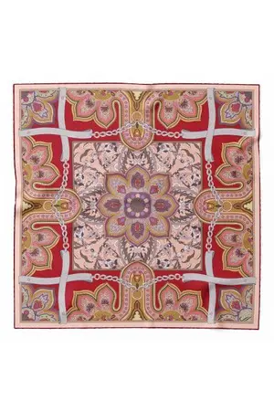 ELIZABETTA Francescasilk Bandana Cherry Red