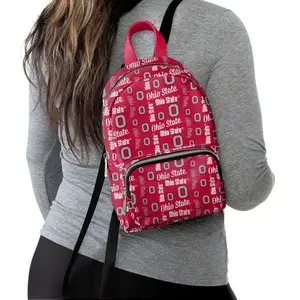 FOCO Youth Red Ohio State Buckeyes Repeat Brooklyn Mini Backpack