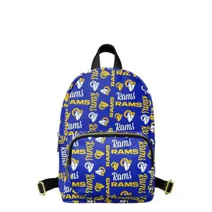 FOCO Youth Los Angeles Rams Repeat Brooklyn Mini Backpack - Royal