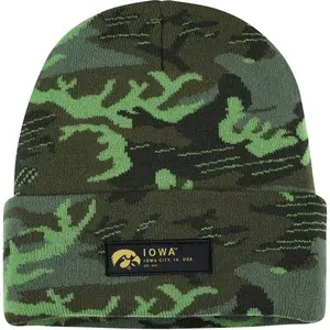 Nike Iowa Hawkeyes Veterans Day Cuffed Knit Hat - Camo