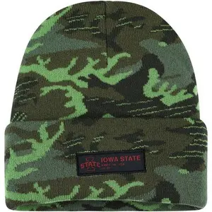 Nike Iowa State Cyclones Veterans Day Cuffed Knit Hat - Camo