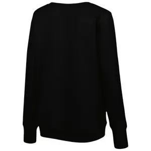 CUCE Washington Commanders Sequin Logo V-neck Pullover Sweatshirt