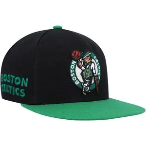 Mitchell & Ness Boston Celtics Core 2.0 Snapback Hat - Black