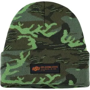 Nike Oklahoma State Cowboys Veterans Day Cuffed Knit Hat - Camo