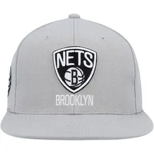 Mitchell & Ness Brooklyn Nets Side Core 2.0 Snapback Hat