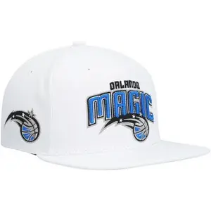 Mitchell & Ness Orlando Magic Side Core 2.0 Snapback Hat - White