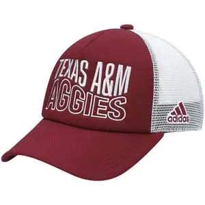 Adidas Texas A&m Aggies Wave Foam Trucker Hat - Maroon
