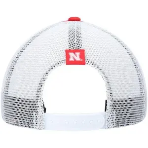 Adidas Nebraska Huskers Wave Foam Trucker Snapback Hat