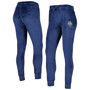 CONCEPTS SPORT Seattle Sounders Fc Intermission Velour Cuffed Pants - Navy