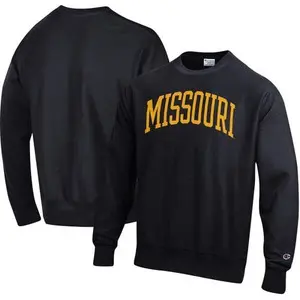 Champion Missouri Tigers Arch Reverse Weave Pullover Sweatshirt - Black