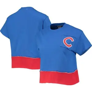 REFRIED APPAREL Chicago Cubs Cropped T-shirt