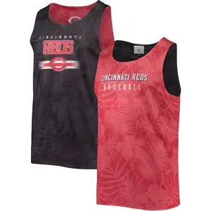 FOCO Cincinnati S Floral Reversible Mesh Tank Top