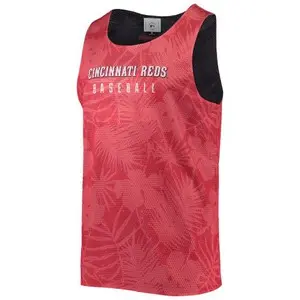 FOCO Cincinnati S Floral Reversible Mesh Tank Top