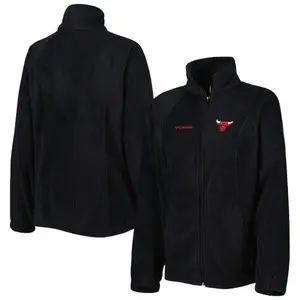 Columbia Chicago Bulls Benton Springs Raglan Full-zip Jacket - Black