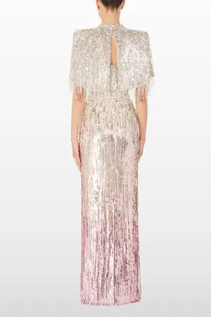 Jenny Packham Ellen Beaded Capelet - Ivory