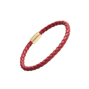 JAN LESLIE Calypso Petite Leather Bracelet Sunset