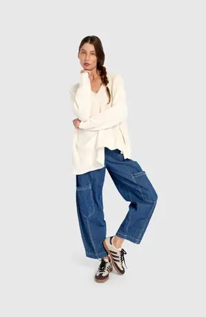 Alembika Relaxed Pants - Denim