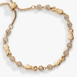 ALEX AND ANI Peeps® Bunny Bolo Bracelet - Gold