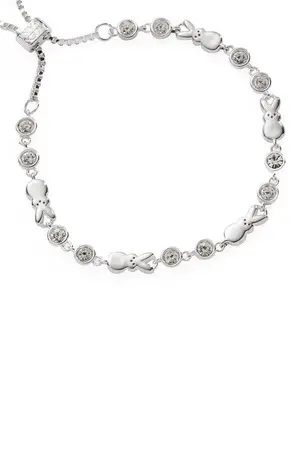 ALEX AND ANI Peeps® Bunny Bolo Bracelet - Silver